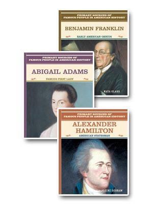 Primary Sources of Famous People in American History: Sets 1 - 4 ...